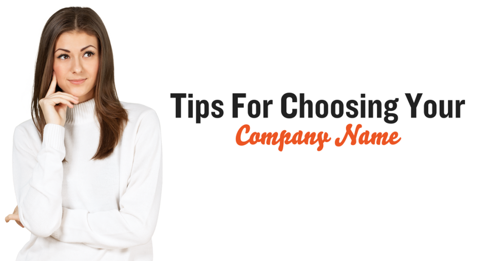 Tips For Choosing Your Company Name - OAL Travel Network